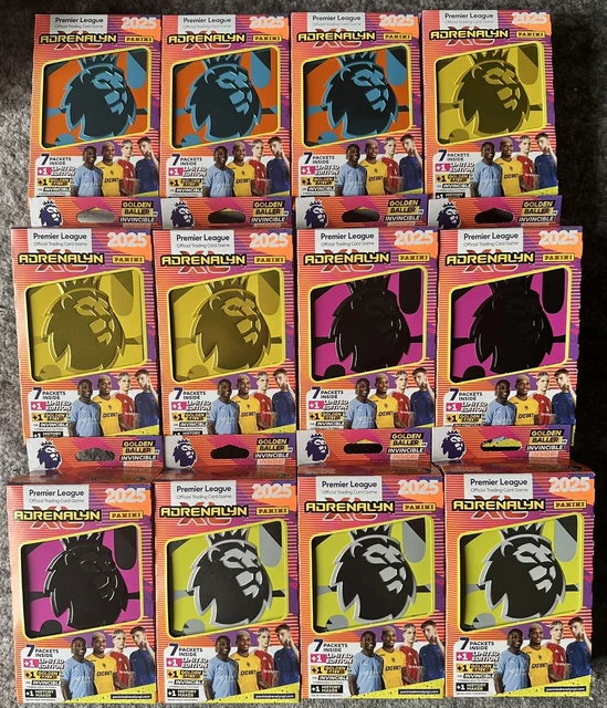 PREMIER LEAGUE ADRENALYN XL Panini 2025 Classic Tin Bundle £100.00 ...