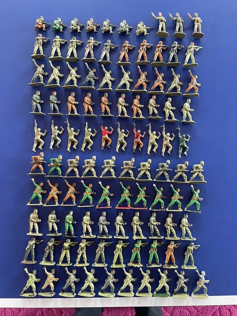 AIRFIX TOY SOLDIERS British Commandos 1/32 Scale WW2 x100 £19.99 ...