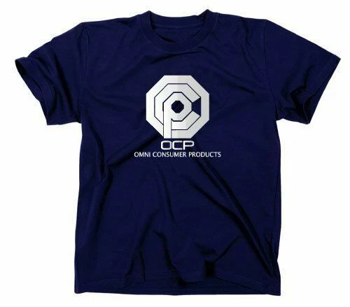 OCP ROBOCOP LOGO Omni Consumer Produits Fan-Shirt Fan Robo Flic 80s EUR ...