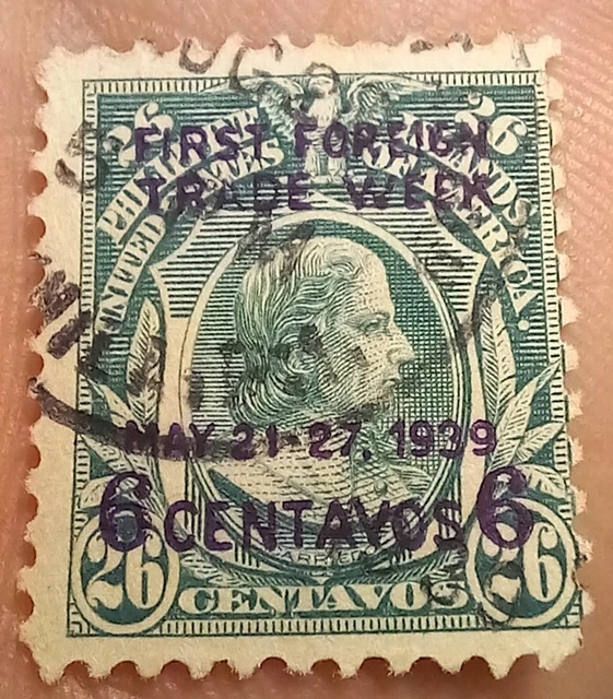 STAMP1923 26C.VERT/1939 VIOLETTE interessante surcharge/Philippine NG ...