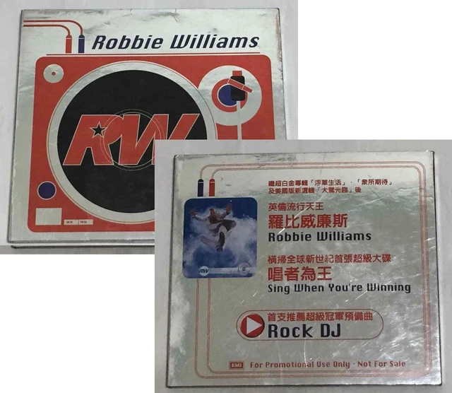 ROBBIE WILLIAMS 2000 Rock DJ Taiwan édition limitée 1 piste CD ...