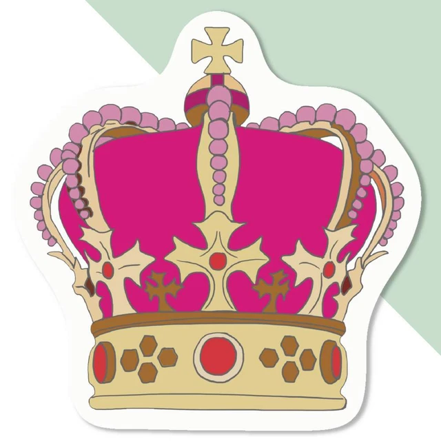 'ROYAL CROWN' DECAL Stickers (DW034604) £4.99 - PicClick UK
