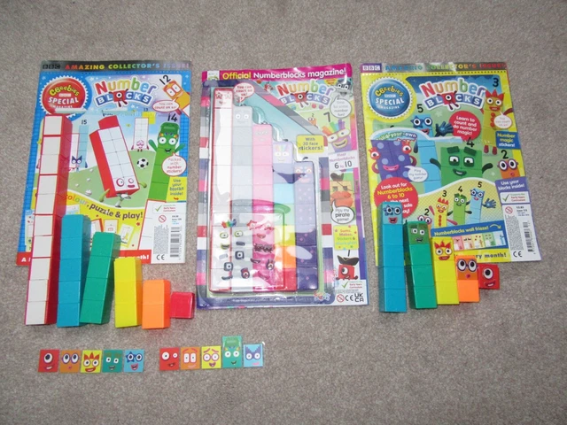 CBEEBIES NUMBERBLOCKS BLOCKS 1-15 2 new magazines EUR 26,17 - PicClick DE
