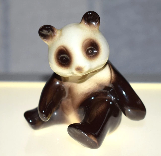 PANDA GOEBEL PORZELLAN Bär Porzellanfigur Tier Figur Pandabär Sammlung ...