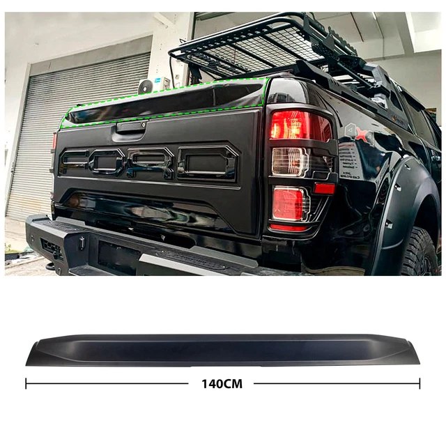 TAILGATE COVER REAR Spoiler for Ford Ranger 2012-2022 Wildtrak Raptor ...