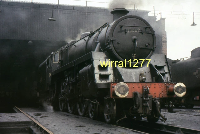 ORIGINAL RAILWAY SLIDE BR Standard 5 73069 at Patricroft (see both ...