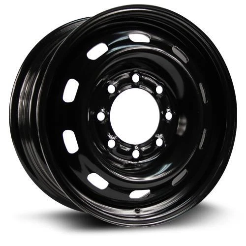 17 INCH BLACK Steel Wheel Rim for Dodge Ram 2500, 17x7.5 8x165.1 8 Lug ...