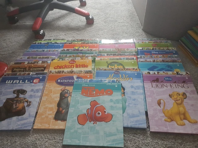 DISNEY MOVIES THE Graphic Novels Complete 25 Book Set With Dust Jackets ...