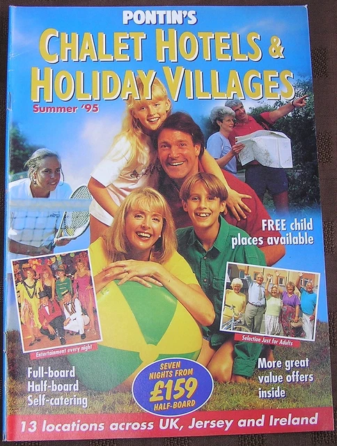 VINTAGE PONTINS HOLIDAY Brochure 1995 £32.96 - PicClick UK