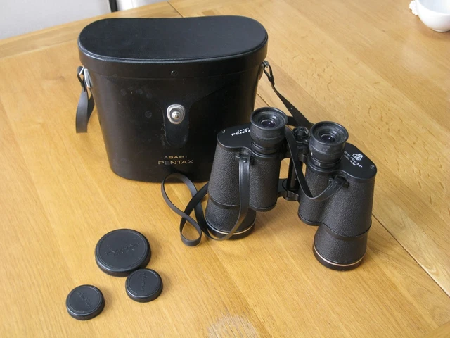 BINOCULARES ASAHI PENTAX 12x50 FIELD 5,5 + ESTUCHE - MODELO 565 ...