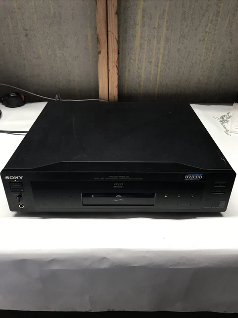 SONY DVP-S7000 AUDIOPHILE Reference Standard Hi-End DVD/CD Player w ...