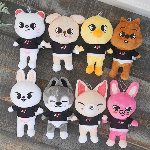 SKZOO STRAY KIDS Plush Toy Leeknow Hyunjin Doll Kids Adult Birthday ...