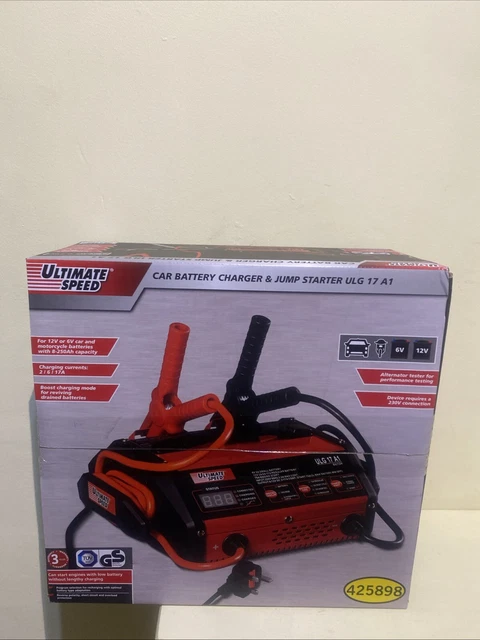 ULTIMATE SPEED CAR Battery & Jump Starter ULG 17 A1 For 12V Or 6V Car £ ...
