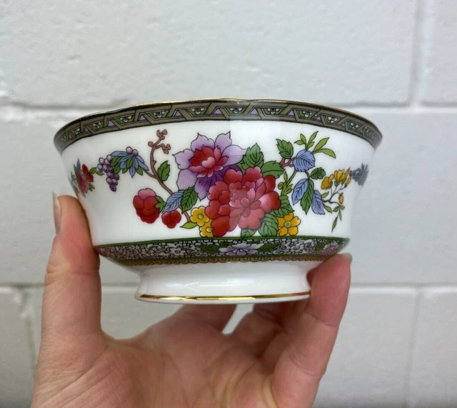 VINTAGE PARAGON TREE Of Kashmir Fine Bone China Floral Open Sugar Bowl ...