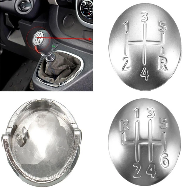 RENAULT CLIO & For Scenic Lever Stick Cap Cover Chrome Material 56 ...