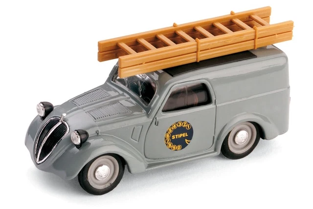 1:43 BRUMM FIAT 500B Furgone 1946 Stipel R046 Modellino EUR 19,95 ...