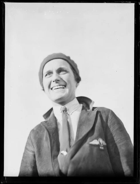 AVIATRIX FLORENCE BOBBY Terry, NSW, ca. 1920 Australia Old Historic ...