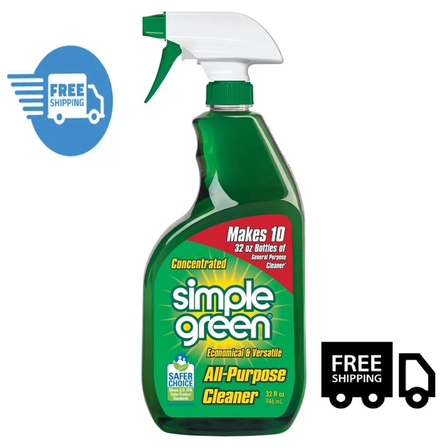 SIMPLE GREEN ALL-PURPOSE Cleaner Concentrate, Spray Bottle, Original ...