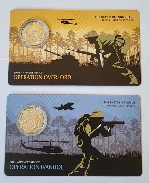 2021 RAM 50C 50th Anniversary Of Operation Overlord/Ivanhoe Coin 2 ...
