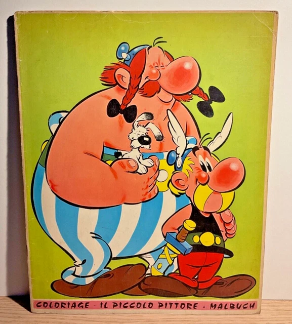 ASTÉRIX RARE ALBUM à colorier. Édité par Dargaud 1966. Très bel état ...