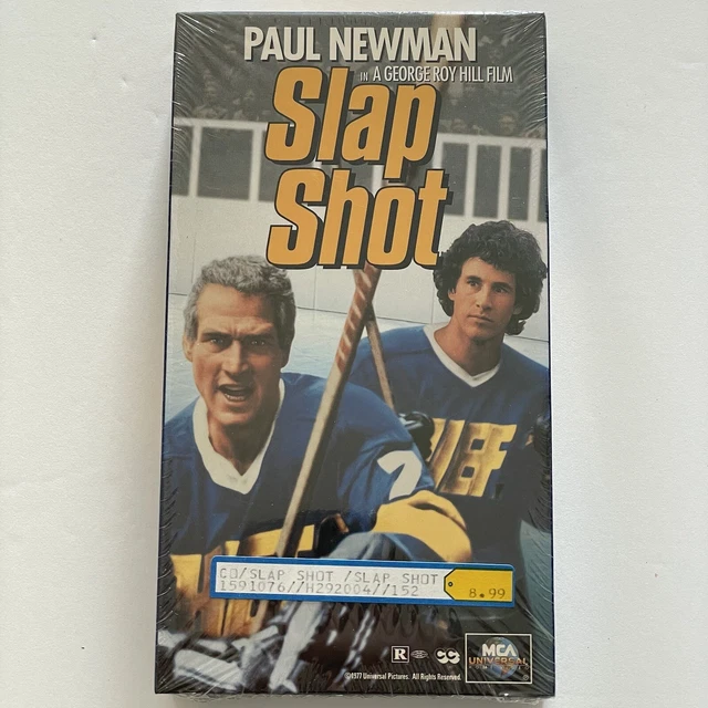 SLAP SHOT, 1977 (VHS, 1996) Comedy, Hockey, Paul Newman Brand New ...