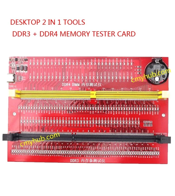 PC COMPUTE DESKTOP DDR3 DDR4 RAM Memory Tester Card Repair Mainboard ...