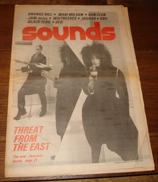 SOUNDS MAGAZINE NME Paper 30 January 1982 Grange Hill Jam Gbh Black ...