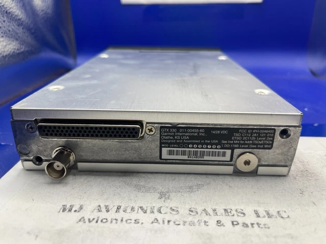 GARMIN GTX 330ES Mode S Ads-B Transponder P/N 011-00455-60 With Form ...