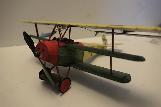 RADIO CONTROL MICRO Aircraft DR1 Fokker Tri Plane Red Baron WW1 Fighter ...