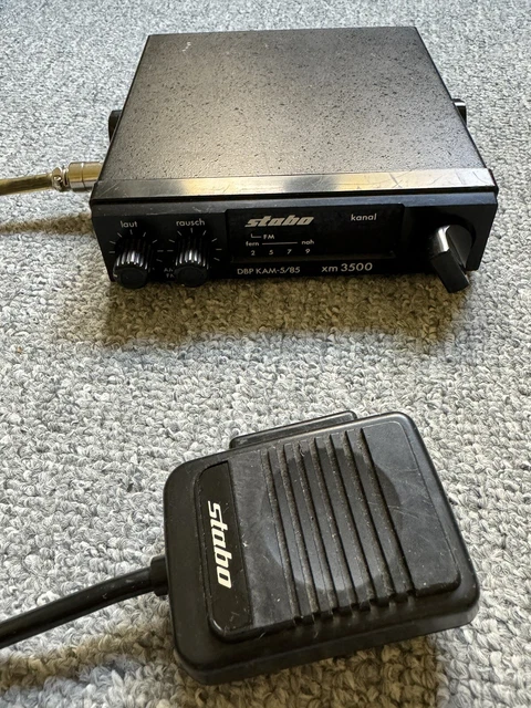 STABO XM 3500 CB-Funkanlage Sprechfunkanlage Funkgerät EUR 45,00 ...