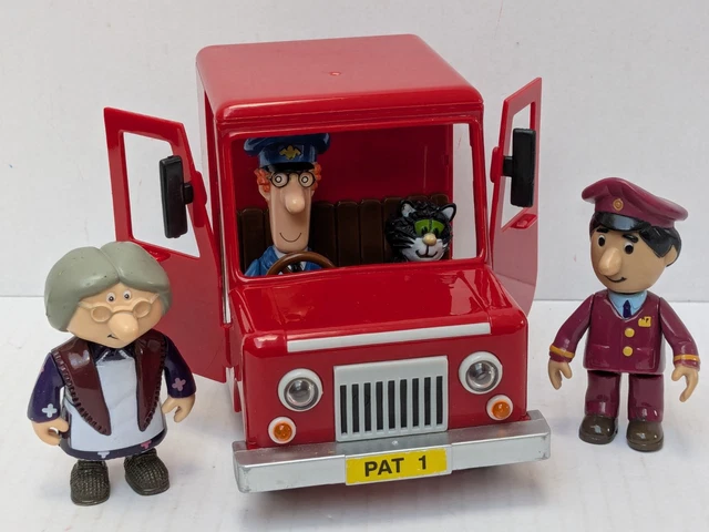 POSTMAN PAT TOY Vehicle Large Friction RM Van Pat Jess Ajay Mrs Goggins ...