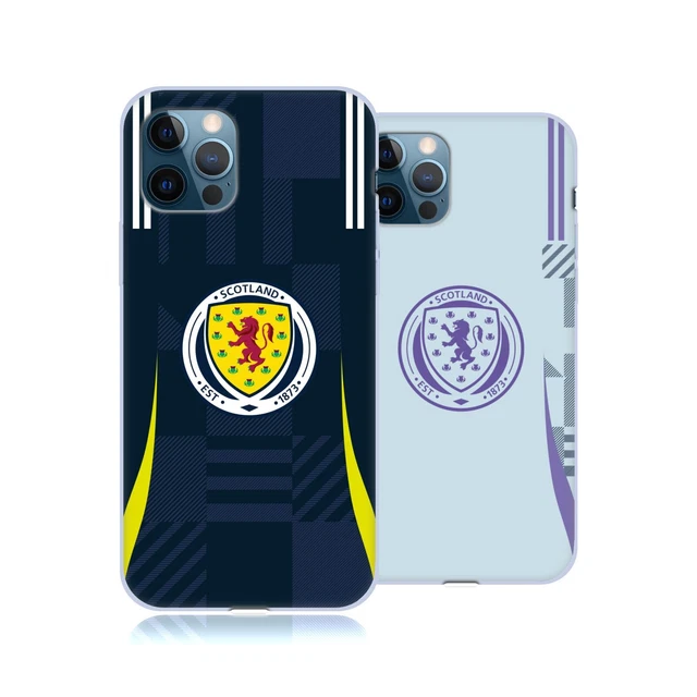 SCOTLAND NATIONAL FOOTBALL TEAM 2024/25 KITS GEL CASE FOR APPLE iPHONE ...