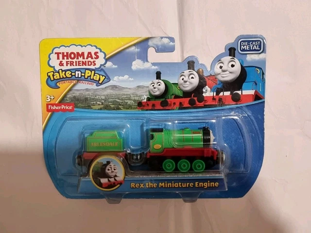 THOMAS THE TANK Engine & Friends TAKE ALONG N PLAY REX TRAIN DIECAST ...