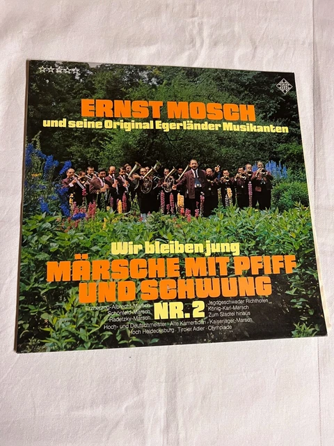 ERNST MOSCH - Märsche mit Pfiff und Schwung | Vinyl EUR 13,00 - PicClick DE
