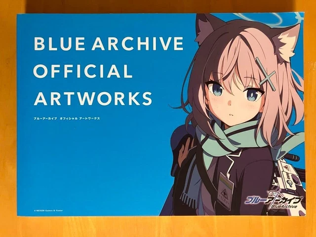 BLUE ARCHIVE OFFICIAL Art Works Illustration Collection Game Art Book ...