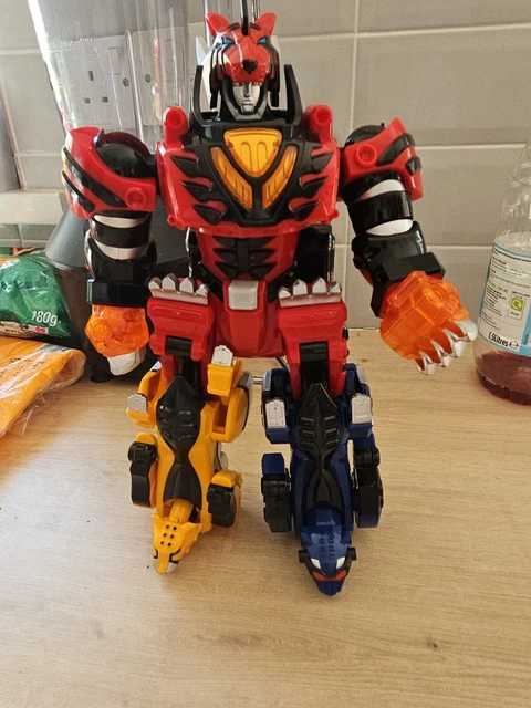 2007 BANDAI POWER Rangers Jungle Fury Gekiranger DX Geki Tohja Megazord ...
