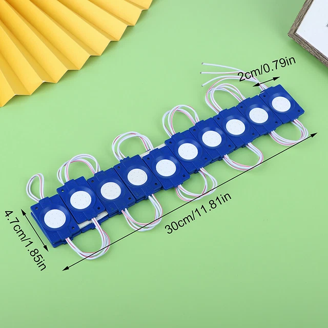 20PCS LED MODULE 12V COB Mini Led Light Waterproof Advertisement ...