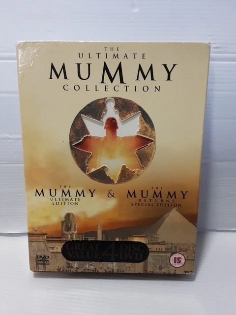 THE MUMMY AND The Mummy Returns - Ultimate Edition Box Set DVD 2001, 4 ...