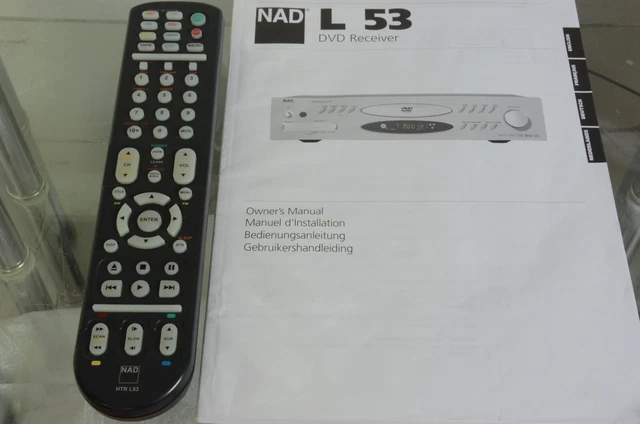 NAD HTR L53 Remote Control Programmable with BDA ***1 Year Warranty ...