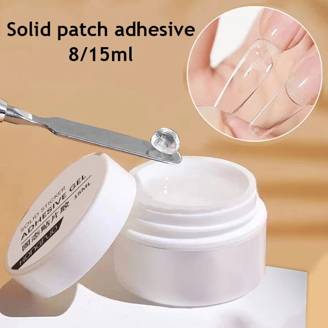 NAIL PATCH SOLID Gel Adhesive UV Gummy Gel False Nail Glue Nail Art ...