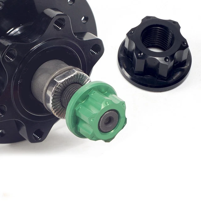 M10 BICYCLE TRACK Wheel Nuts for Fixie Bikes 4Pcs with Robust Non Slip ...