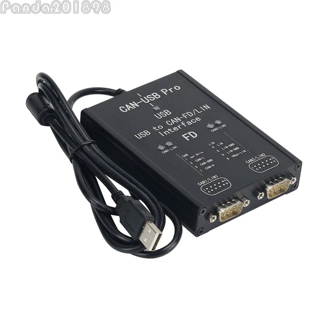 PCAN-USB PRO PCAN FD PRO 8Mbit/s USB to CAN Adapter 2CH CAN FD for IPEH ...
