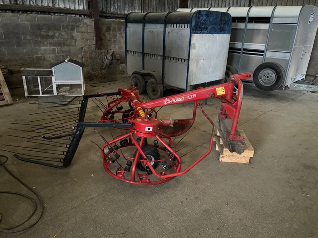 HAYBOB - HAY Bob Turner Tedder Rake Tractor Mounted Z275 MESKO-ROL £ ...