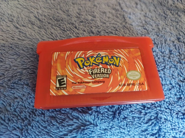 POKEMON: FIRERED VERSION (Game Boy Advance, 2004) Authentic & Tested ...