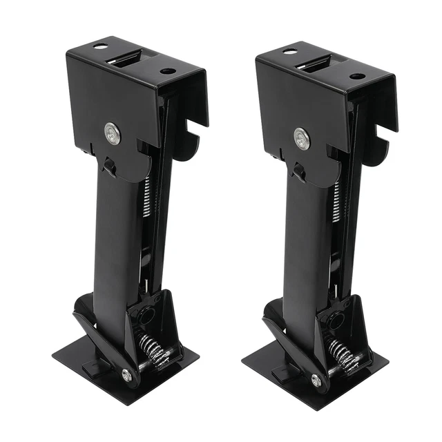 TELESCOPIC SCREW JACK Prop Stand Trailer Drop Stand Leveling 450kg ...