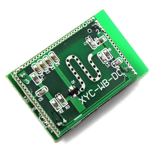 RADAR SENSOR MIKROWELLE XYC-WB-DC Arduino Raspberry Pi Bewegungsmelder 5.8 Ghz EUR 5,85 ...