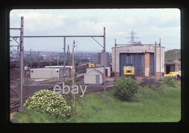 ORIGINAL 35MM SLIDE - View of Wath shed w/ 47294 - 15th June 1981. £3. ...