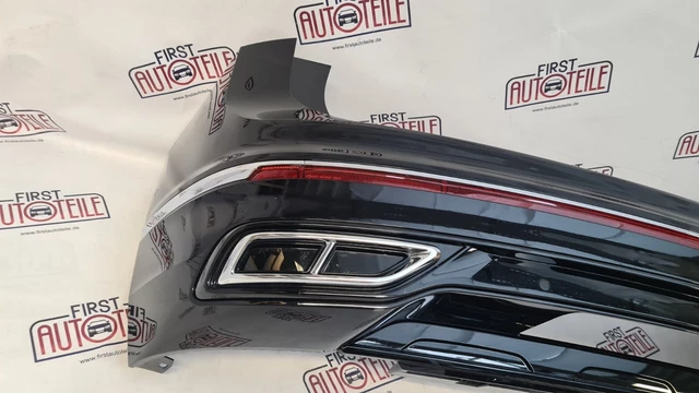 ORIGINAL VW TIGUAN AX1 R-Line facelift bumper rear bumper deepblack £ ...