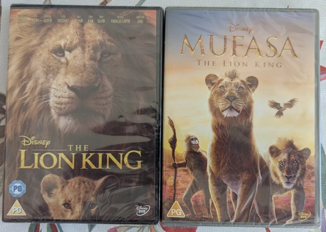 THE LION KING/MUFASA: The Lion King 2-Movie Collection DVD Brand New ...
