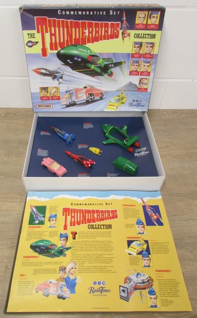 MATCHBOX THUNDERBIRDS COLLECTION Diecast BBC Radio Times Commemorative Set £19.99 - PicClick UK
